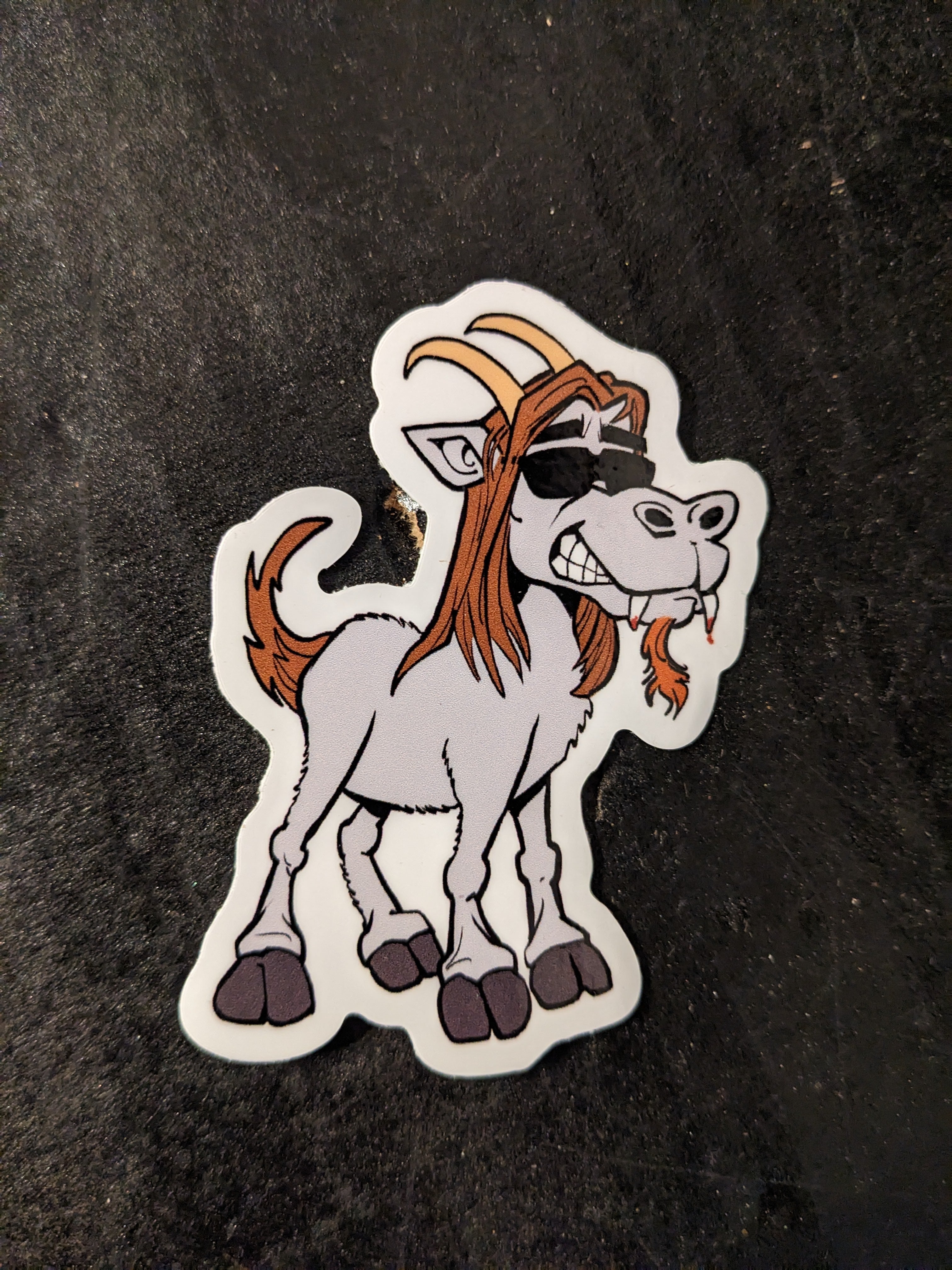 Goat Sticker 3" – Blaster Barn