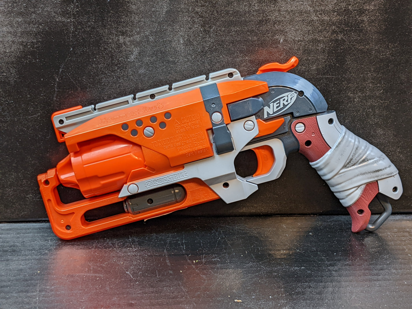 Nerf Zombie Strike Hammershot – Blaster Barn